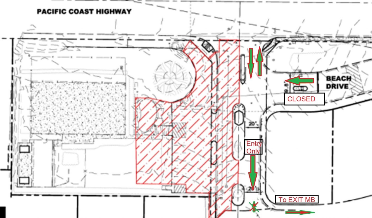 Front Entry Construction – Traffic Re-Route – Monarch Bay Association